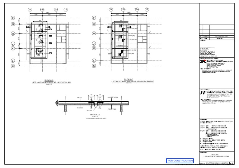 C PJPT P020 S BLKC LMR SP 001 (A) Layout1 | PDF | Structural Engineering | Architectural Design
