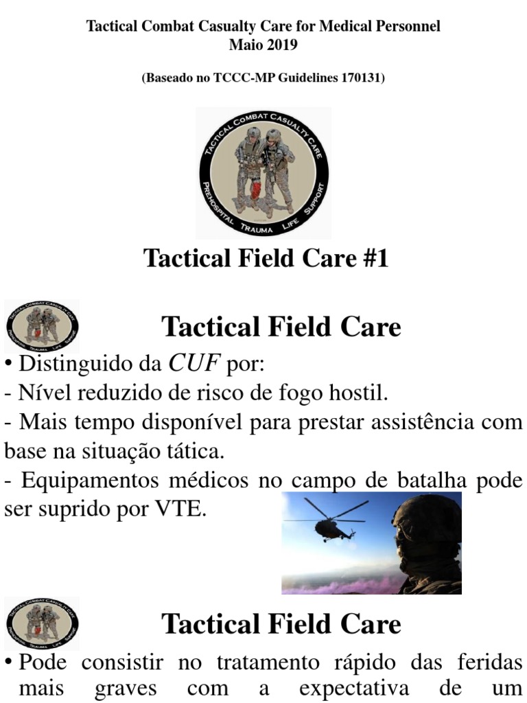 3 Tactical Field Care 1 2019 | PDF | Fisiologia Animal | Coração
