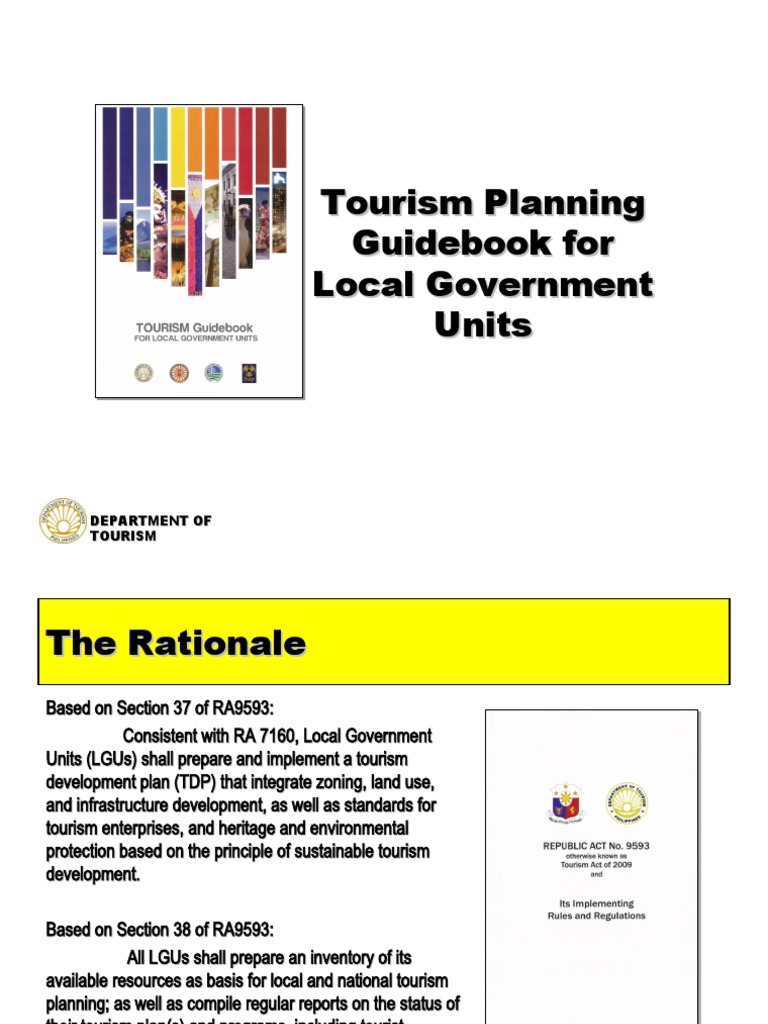 2 Local Planning Guidebook Presentation | PDF | Tourism | Competitive ...