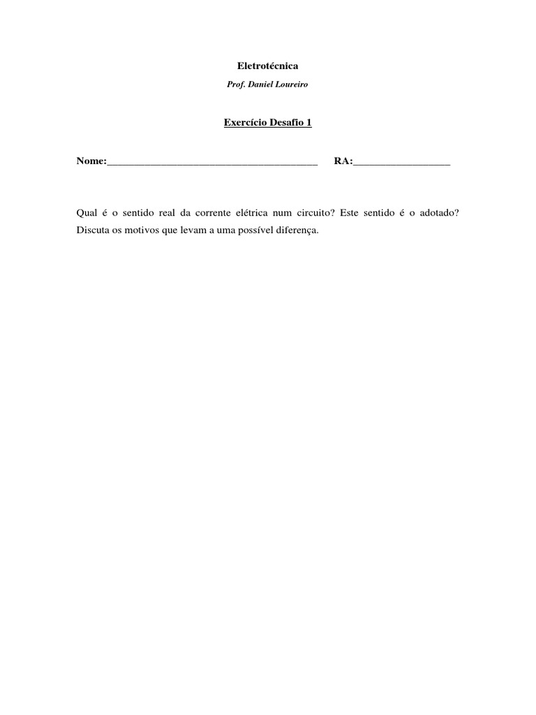 Desafio 1 PDF | PDF