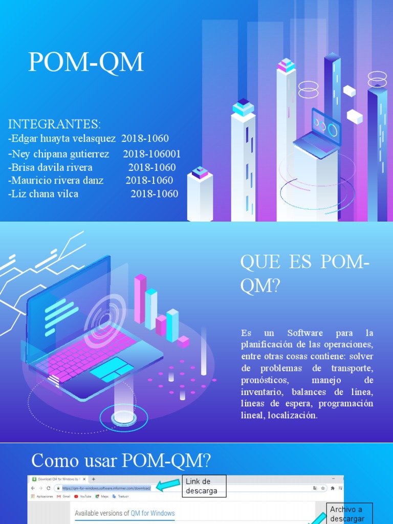 Pom-Qm: Integrantes | PDF
