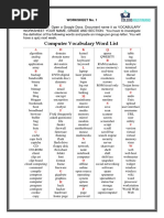 Technology Word Wall Vocabulary Printable PDF | PDF