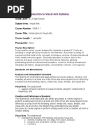 Grades 9 To 12 Visual Arts: Manitoba Curriculum Framework | PDF ...