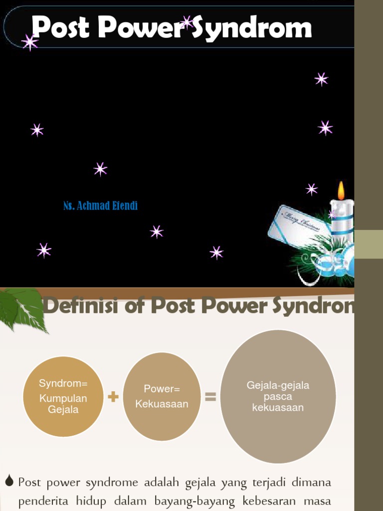 Dus - Sen Post Power Syndrome | PDF