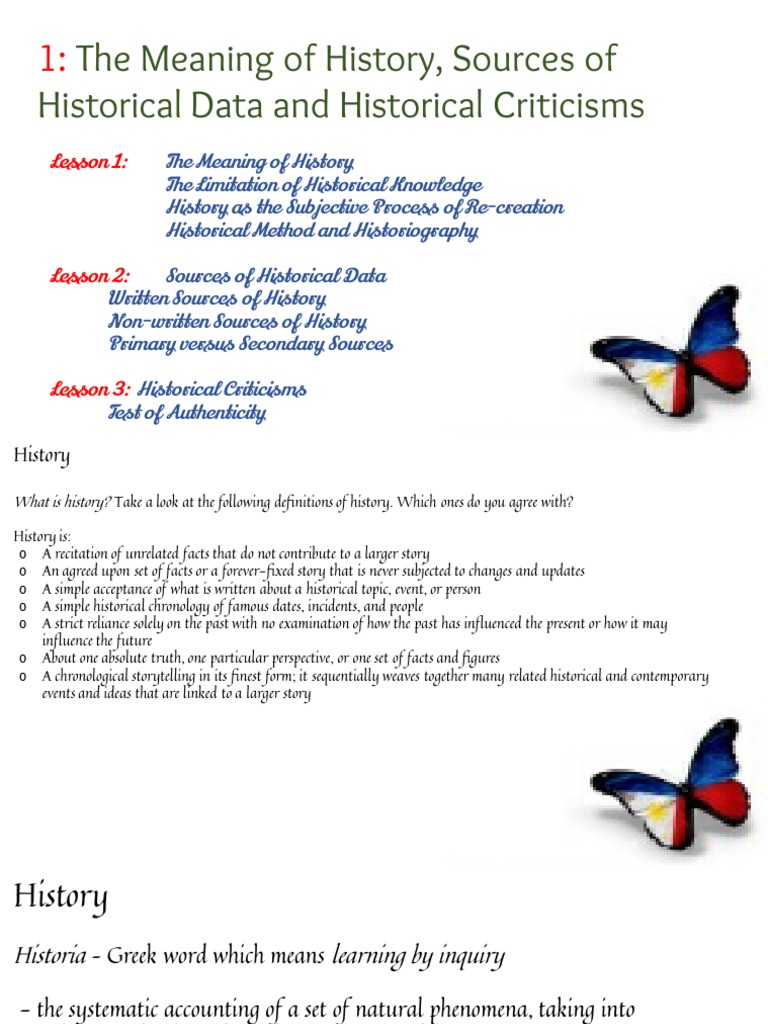 Understanding the Meaning of History | PDF | Historian | Historiography