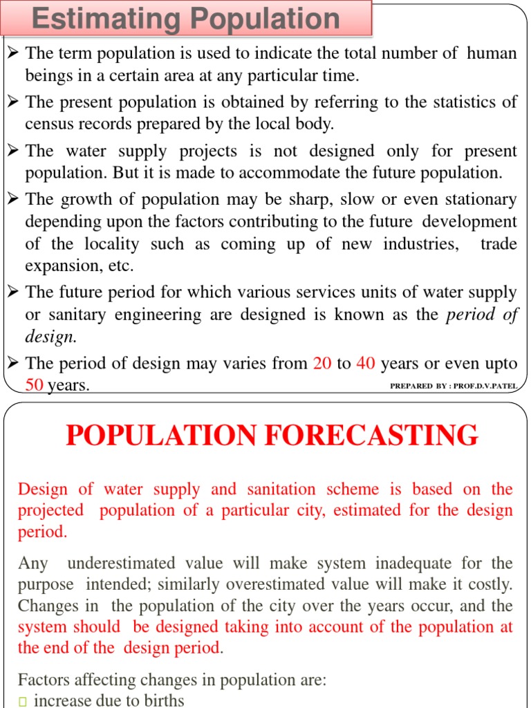 Population Forcasting Methods | PDF | Forecasting | Teaching Mathematics