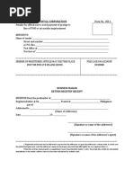 MAILING - Registry Return Receipt | PDF