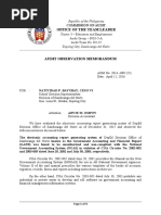 Sample COA AOM Reply | PDF