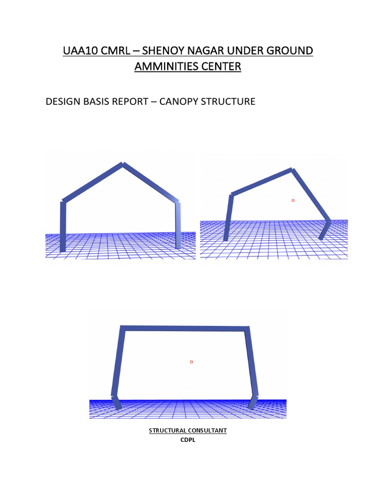 UAA10 Canopy Design Report - Merged | PDF | Screw | Strength Of Materials