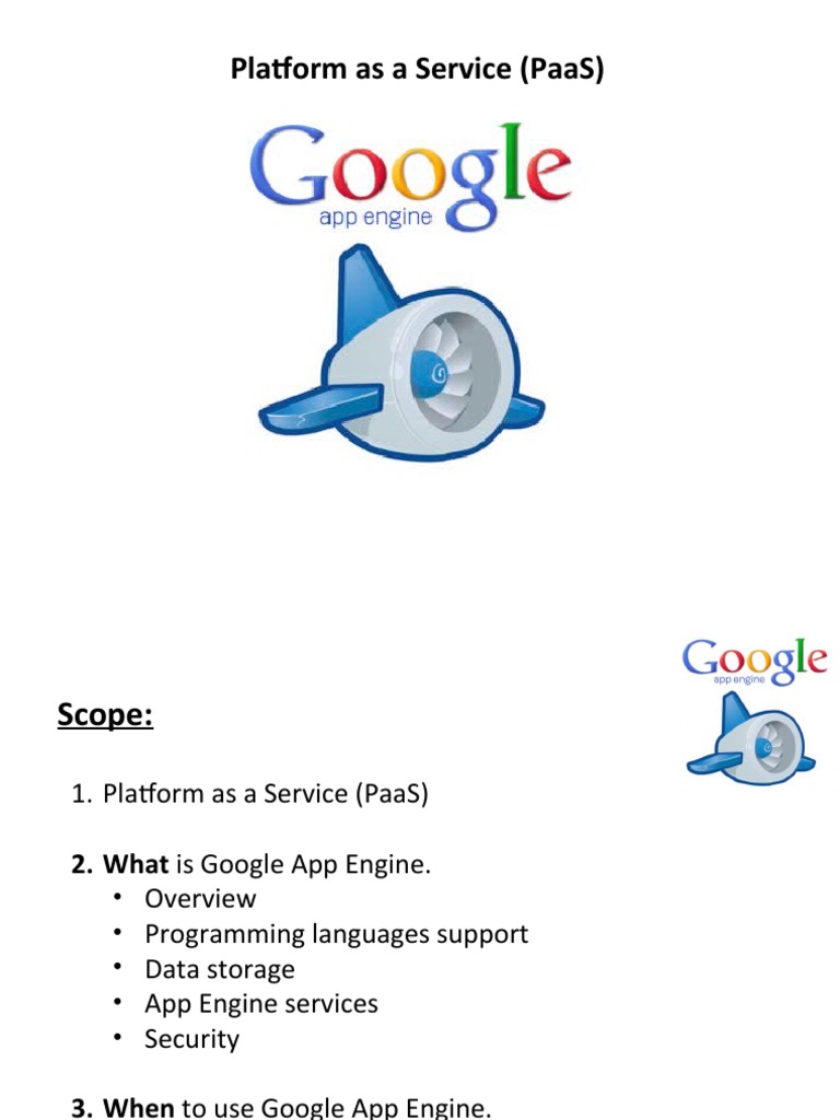 App Engine PPT | PDF | Web Application | Platform As A Service