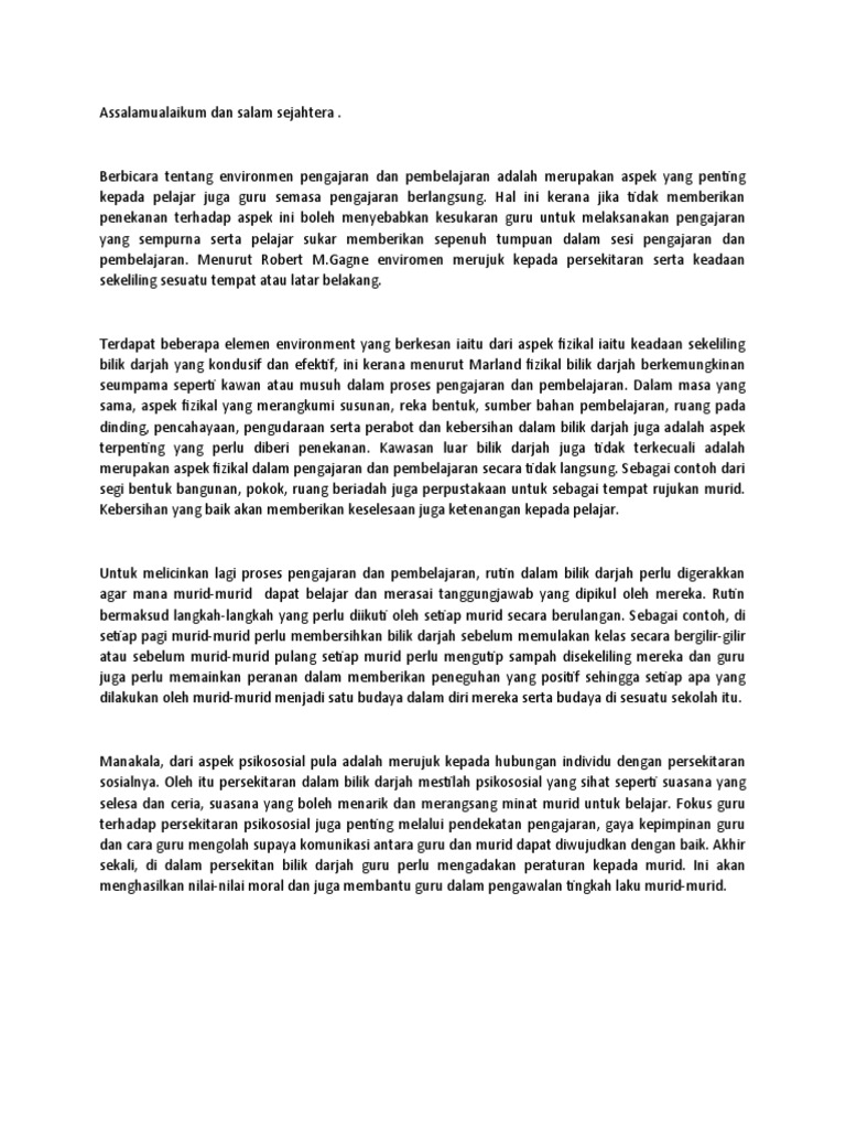 Assalamualaikum Dan Salam Sejahtera | PDF