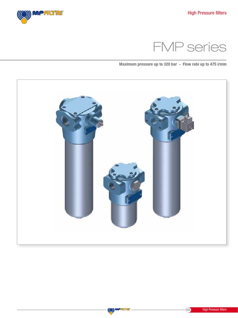 High Pressure Filter Sizing Guide | PDF | Filtration | Valve