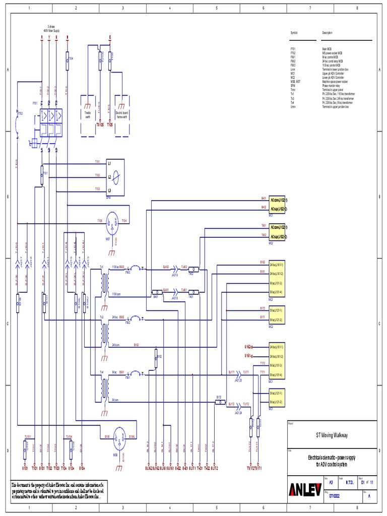 Anlev ST-0002A Electrical Schematic | PDF | Power Engineering ...