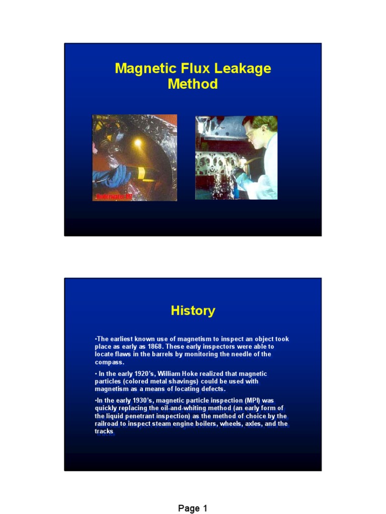 Magnetic Particle Testing (Basics) | PDF | Magnetism | Ferromagnetism