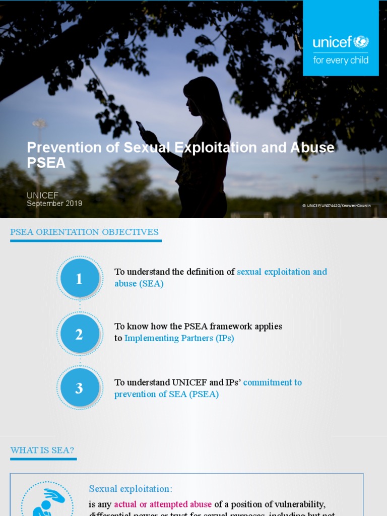 PSEA - UN Protocol On PSEA For IPs - Sept2019 | PDF | Sexual Harassment | United Nations