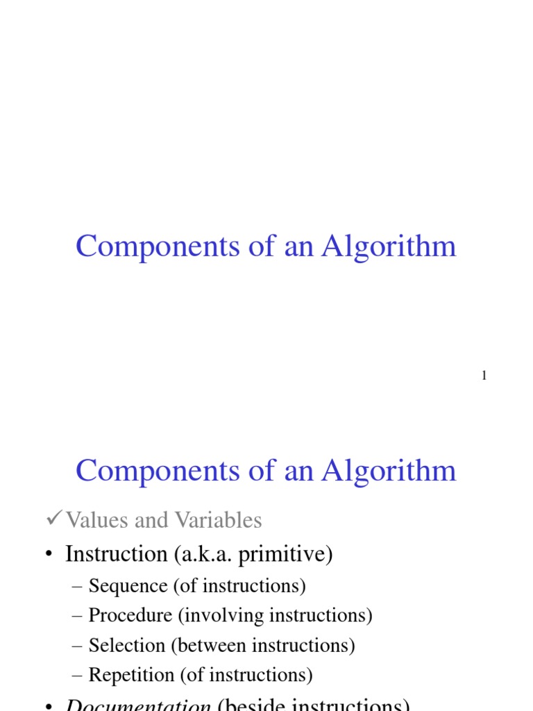 Lect03 Compofalgo PDF | PDF | Subroutine | Algorithms