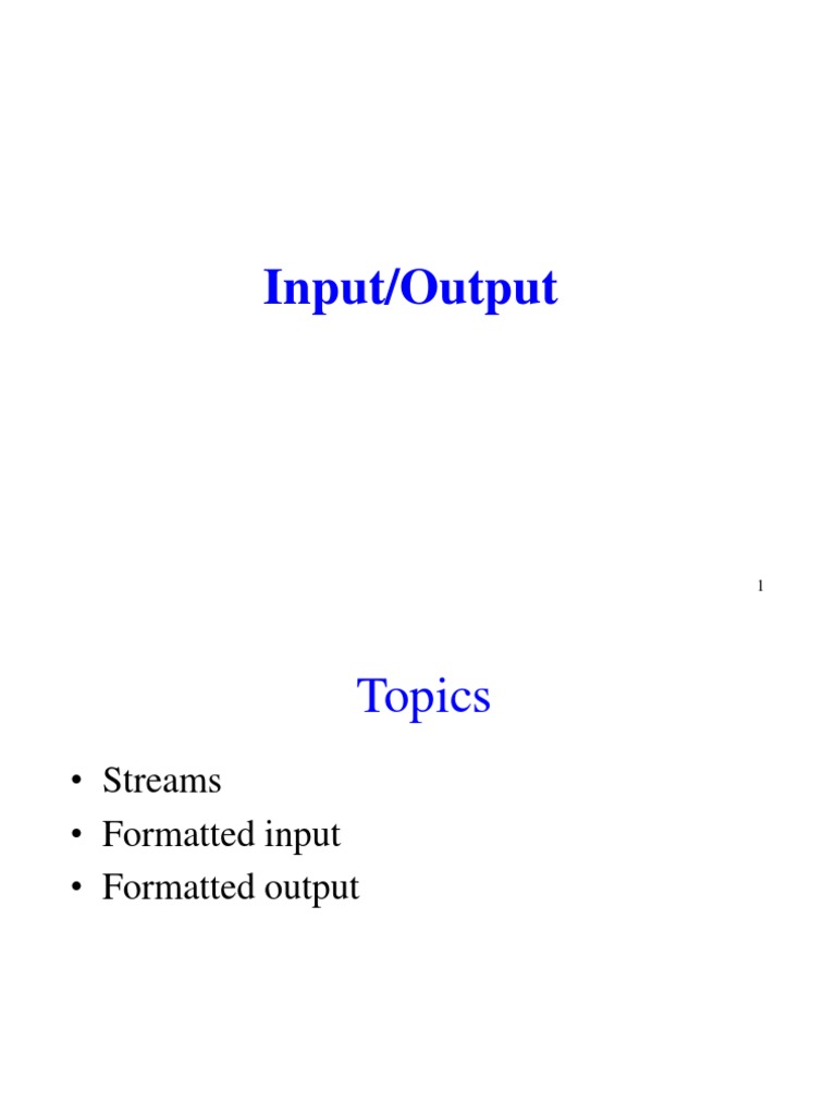 Lect07 IO PDF | PDF | Computer Engineering | Computer Architecture