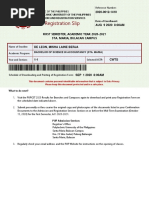 Letter of Acceptance To The University | PDF