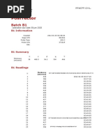 Concrete Curing Log Format | PDF