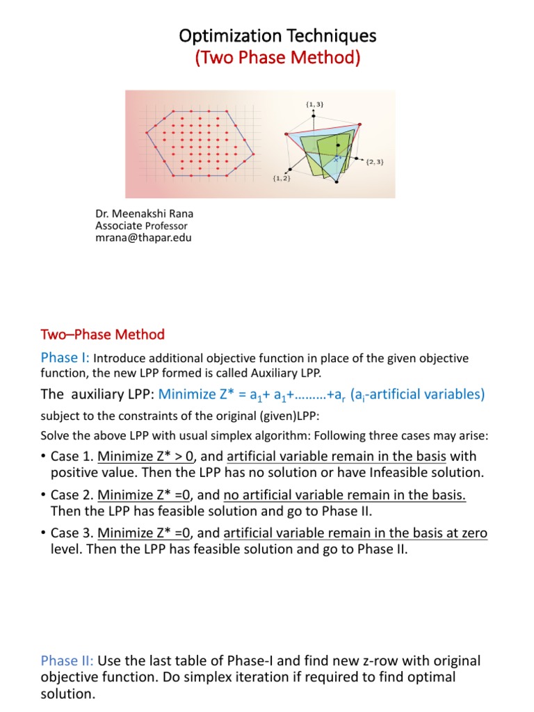 4.OT (Two-Phase Method) | PDF