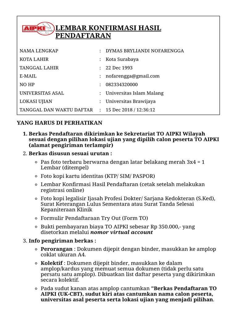 Cetak FORM 1A PDF | PDF | Pengembangan Diri
