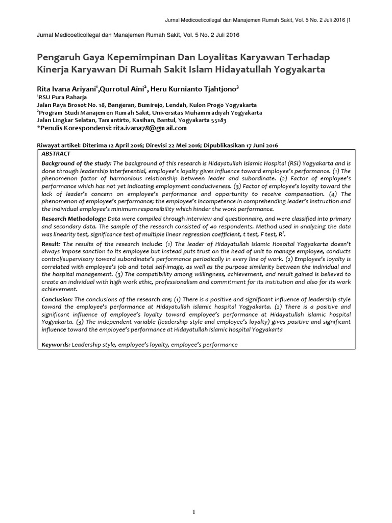 Paper Rita Ivana Ariyani1 PDF | PDF | Metode Evaluasi | Metode Ilmiah