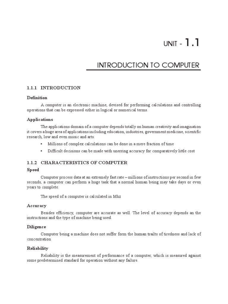 BCS101 - Focp PDF | PDF | Computer Data Storage | Operating System