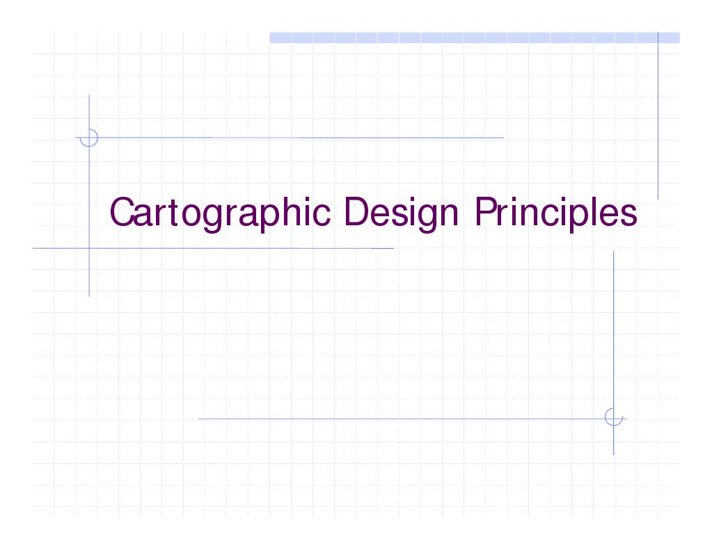 Cartographic Design Principles | PDF | Neuropsychological Assessment ...
