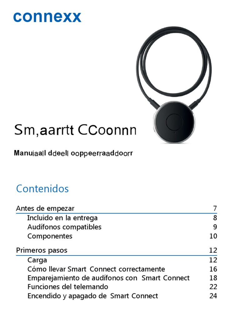 Manual para El Usuario Smart Connect | PDF | Aplicación movil | Bluetooth