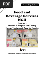 Module 1 (Table Appointment) | PDF | Tableware | Spoon