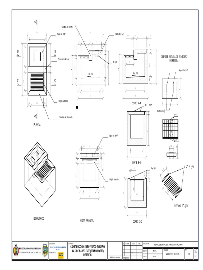 Detalle Sumidero PDF | PDF