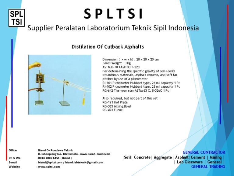 Distilation of Cutback Asphalts PDF | PDF