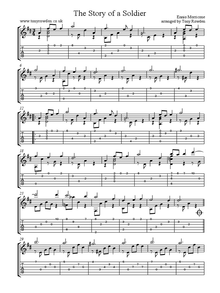 The Story of A Soldier | PDF