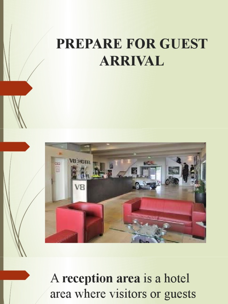 Prepare For Guest Arrival | PDF