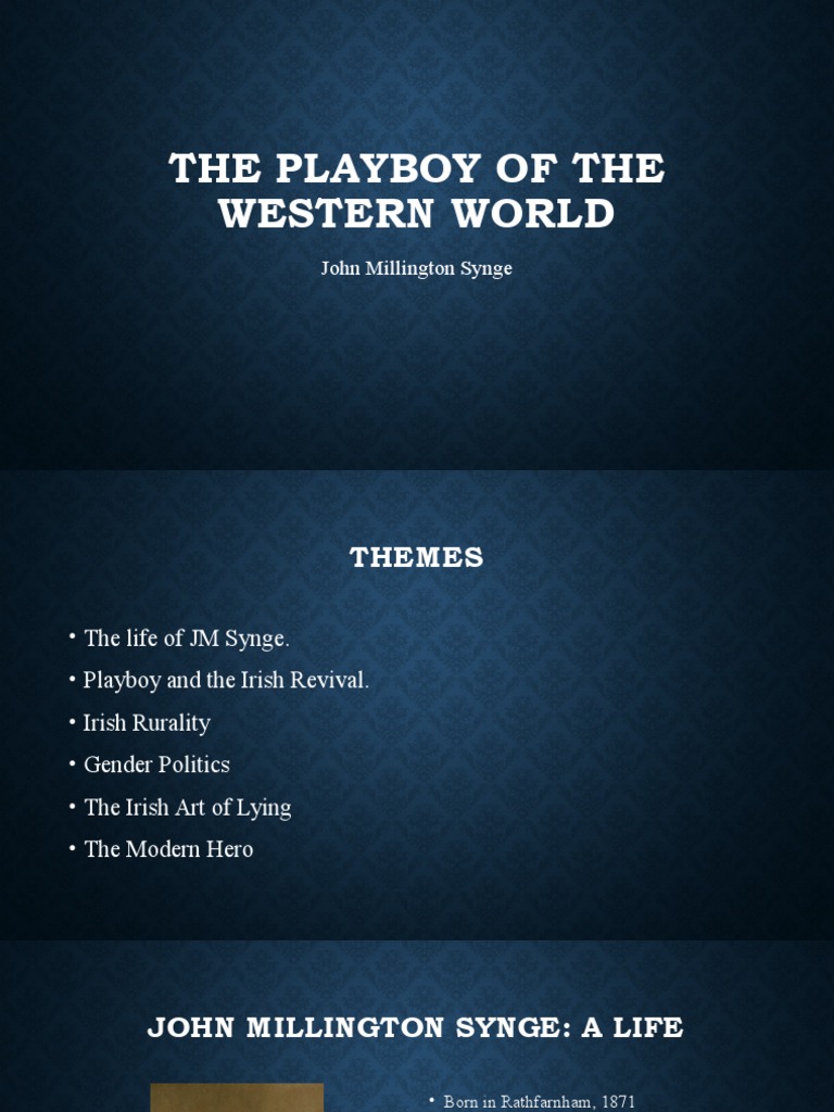 Themes in The Playboy of the Western World | PDF | John Millington Synge