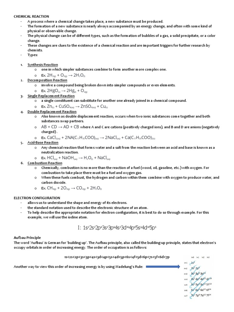 2H + O 2H O 2hgo 2Hg + O ZN + Cuso Znso + Cu: Chemical Reaction | PDF ...