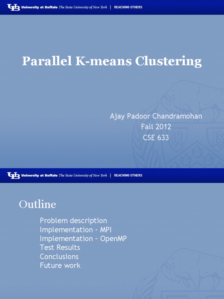 (MPI Vs OpenMP) Parallel K-Means Clustering | PDF | Cluster Analysis | Message Passing Interface
