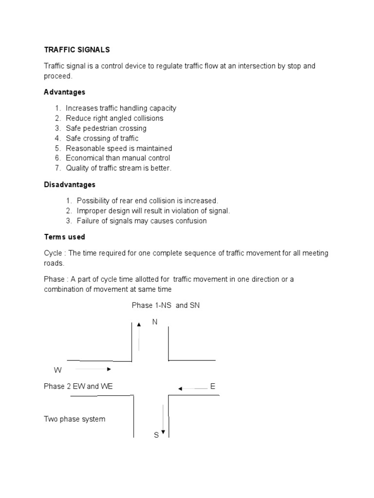 Traffic Signals | PDF | Traffic | Traffic Light