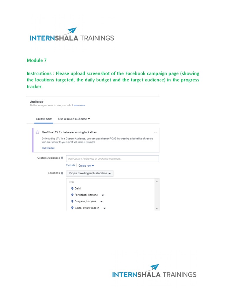 Digital Marketing Training Assignment7 Solution File | PDF