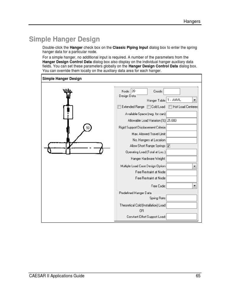 1 - Simple Hanger | PDF