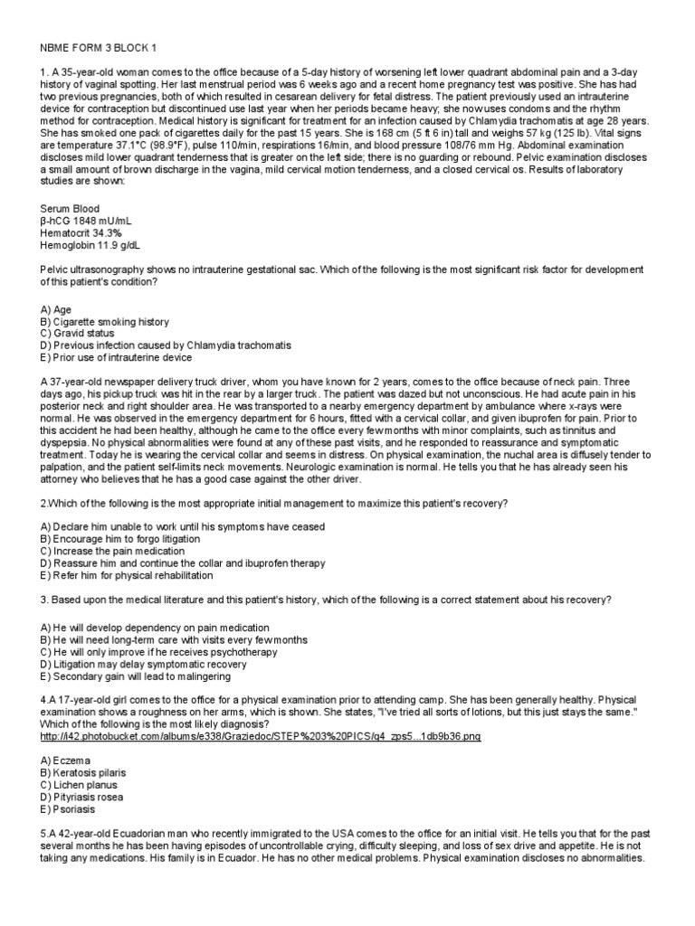 Step 3 Form 3 Corrected | PDF | Myocardial Infarction | Pregnancy