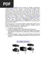 Forging and Its Types | PDF | Forging | Metals