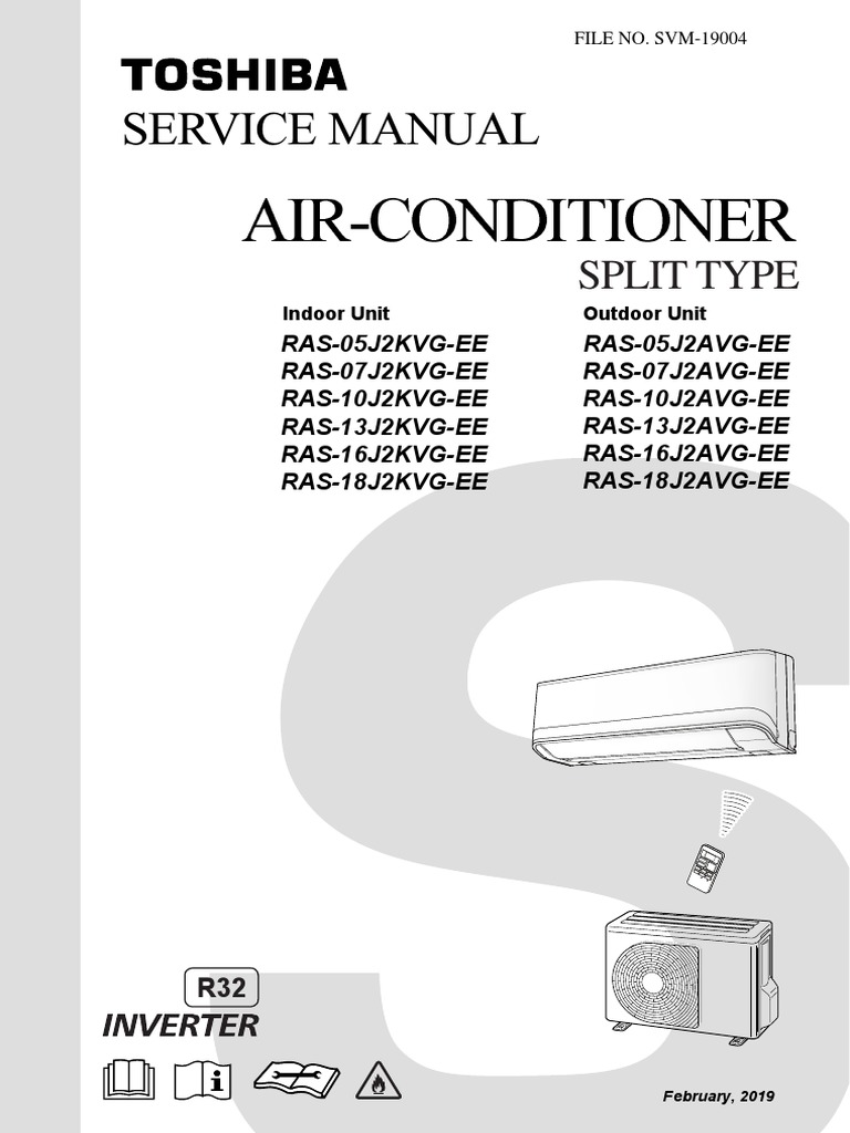 Toshiba R32 Split AC Installation Manual | PDF | Air Conditioning ...