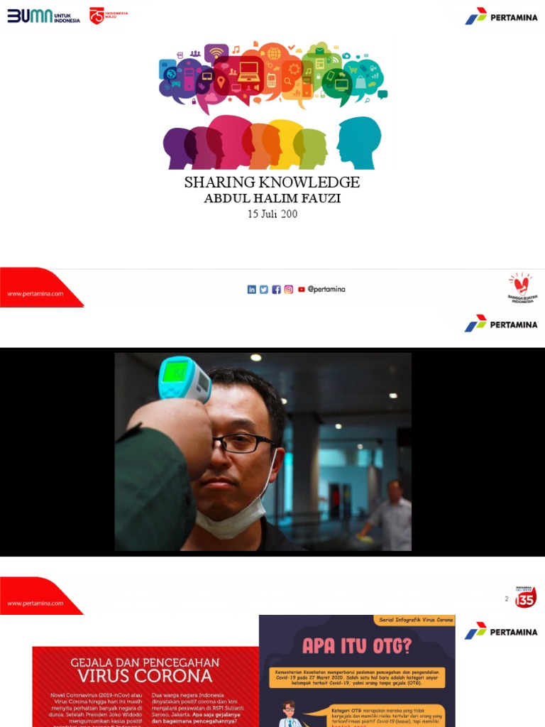 Presentation Template Pertamina - Juli 2020 | PDF