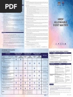 Allowable Cost Matrix Table - May2022 | PDF | Receipt | Educational ...