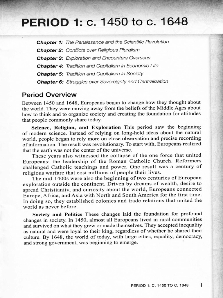 01 AP Euro The Renaissance | PDF