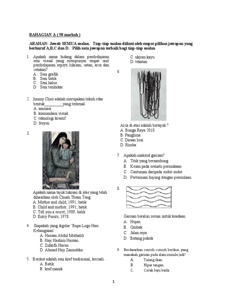 PSV Tingkatan 1 | PDF