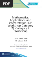 Pre-IB Math Workbook | PDF