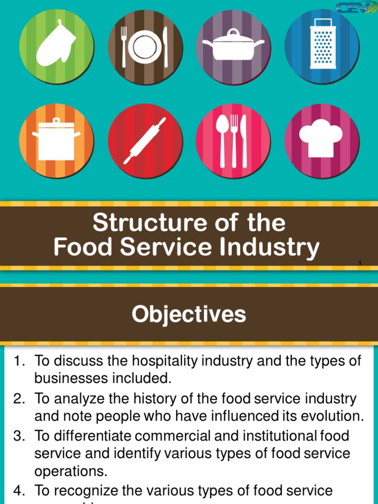 I CEV20052 Structureofthe Food Service Industry | PDF | Restaurants ...