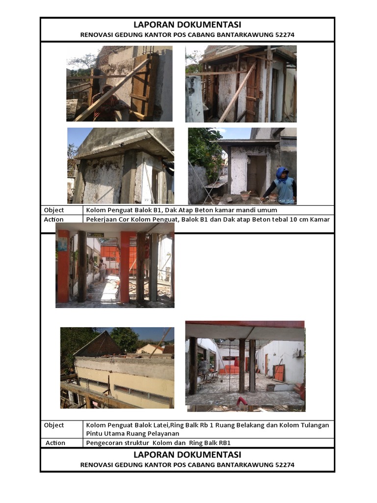 LAPORAN DOKUMENTASI Minggu Ke | PDF